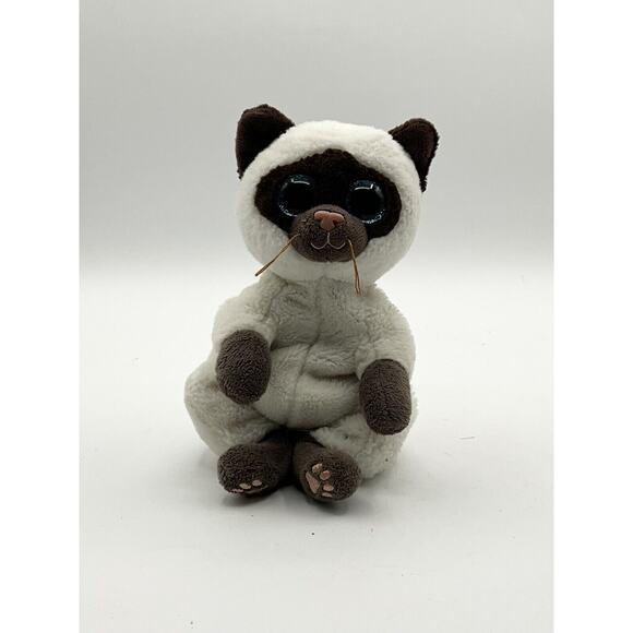 Ty | Toys | Ty Beanie Baby Bellies Miso The Siamese Cat 6 Stuffed Plush ...